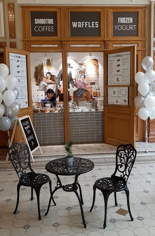 Kafe Waffles&Yogurt, Saint‑Petersburg, foto