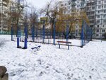 Sports ground (Stavropol, Promyshlenny rayon, mikrorayon № 28), spor alanı  Stavropol'dan