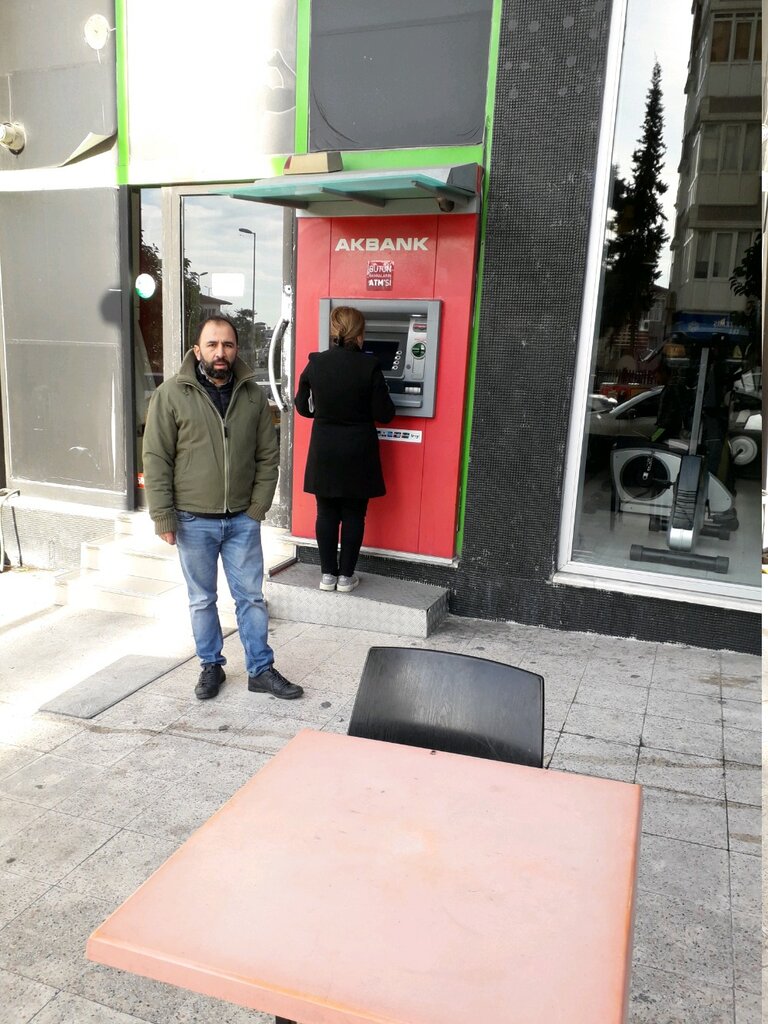 ATM'ler Akbank ATM, İstanbul, foto