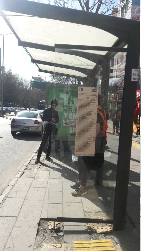 Toplu taşıma durağı Ego 30073 No'lu durak, Ankara, foto