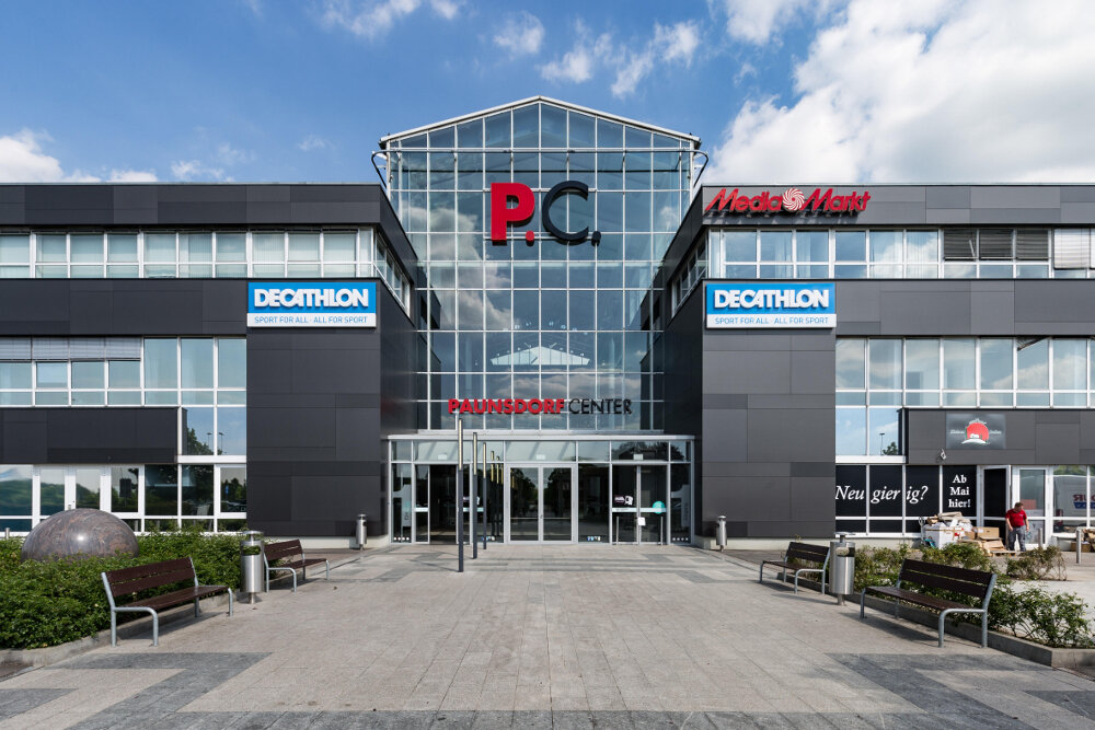 Fitness ve spor ekipmanı firmaları Decathlon Leipzig-Paunsdorfcenter, Leipzig, foto