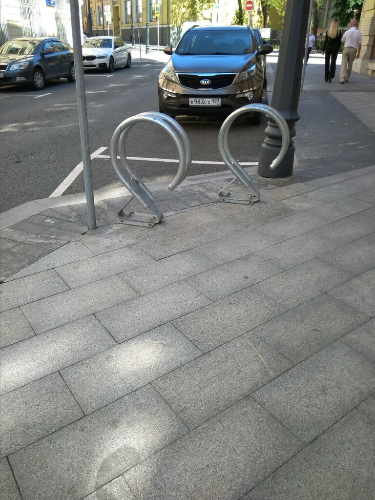 Bisiklet park yerleri Велопарковка, Moskova, foto