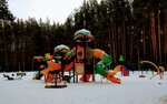 Playground (Sverdlovsk Region, Sysertskiy munitsipalny okrug, posyolok Bolshoy Istok), oyun alanı  Sverdlovskaya oblastından
