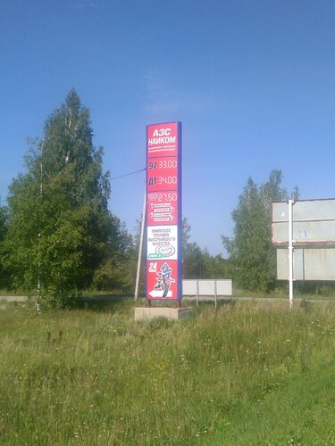 Benzin istasyonu Naikom, Almetyevsk (Elmet), foto