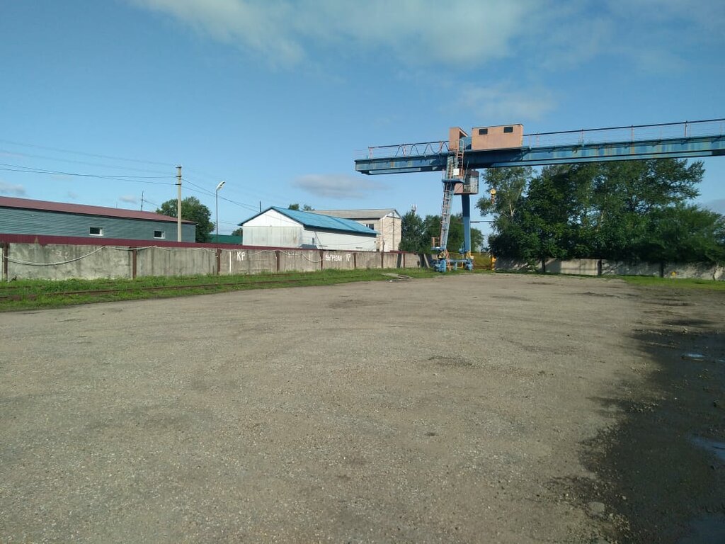 Demiryolu kargo Birobidgan, Railways cargo area, Birobidgan, foto