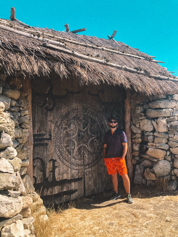 Turistik yerler Scenery for the film Skif, Kırım Cumhuriyeti, foto