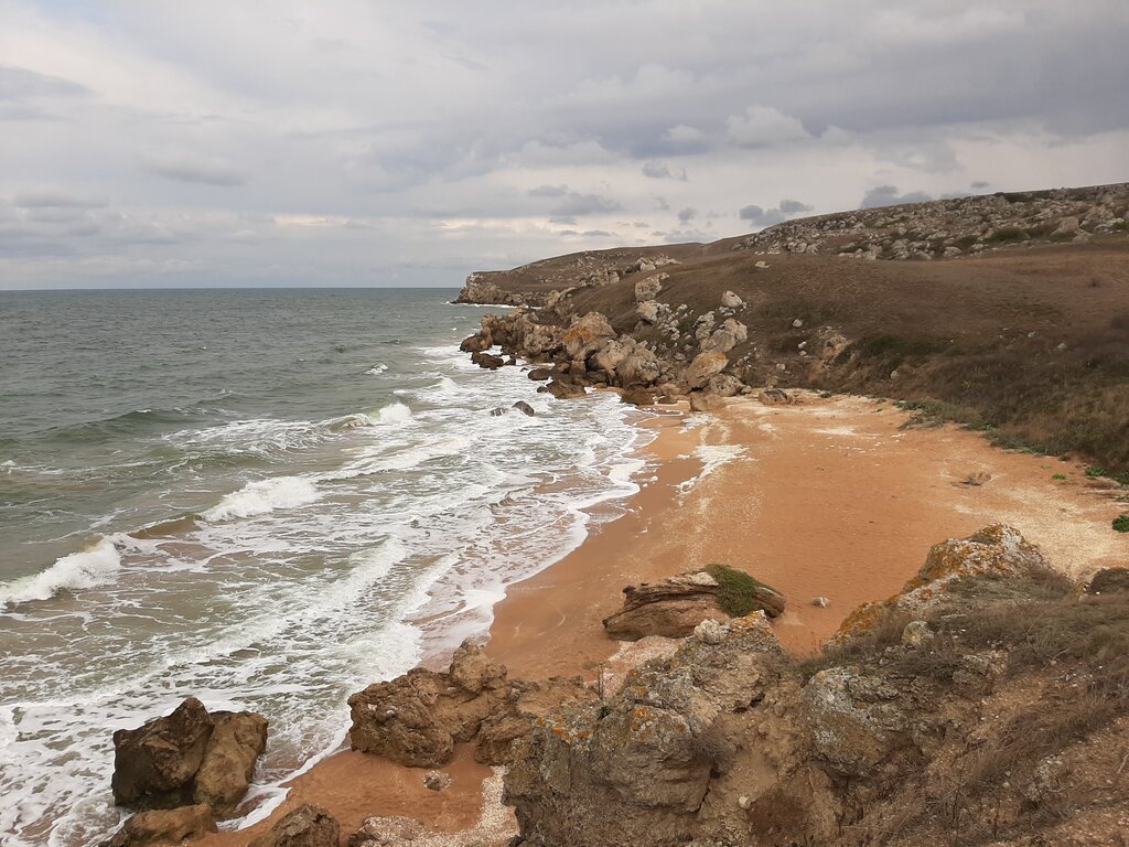 Plaj Пляж, Kırım Cumhuriyeti, foto