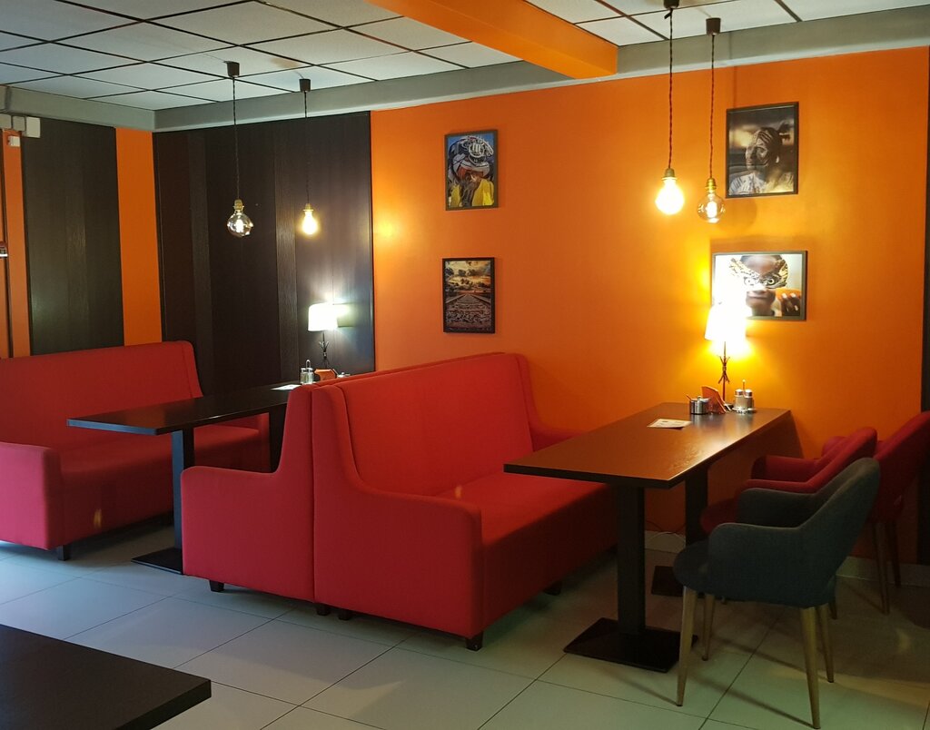 Kafe Kryll's cafe, Saint‑Petersburg, foto