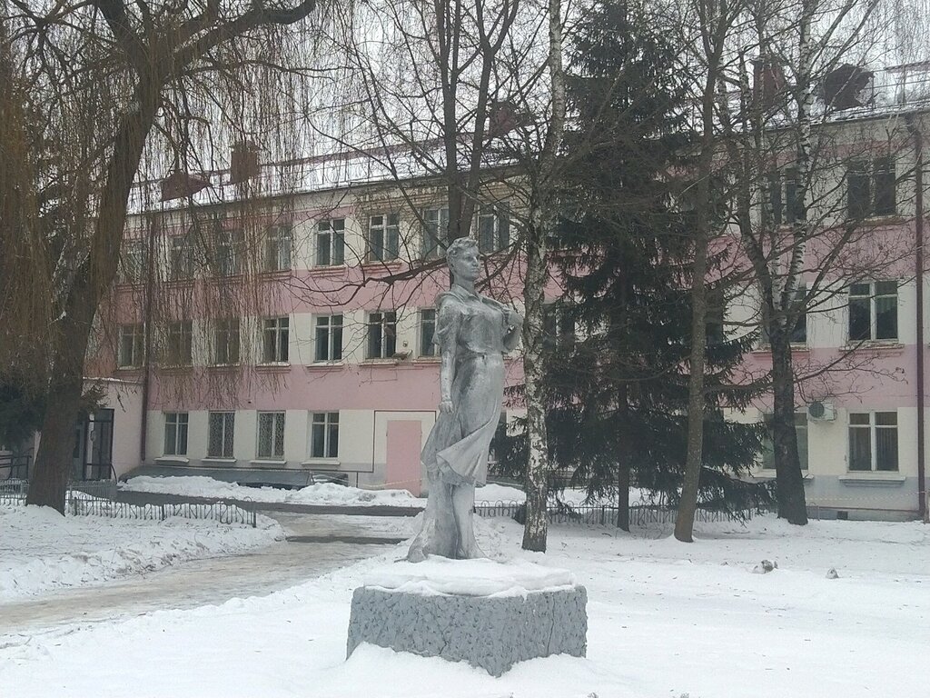 Anıt, heykel З.А. Космодемьянская, Briansk, foto