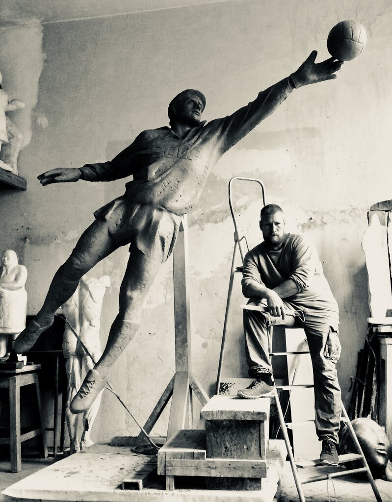 Taş ürünler ve yapılar Sculpture workshop, Saint‑Petersburg, foto