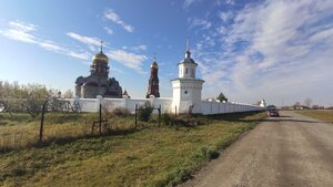 Tserkov Mikhaila Arkhangela V Mikhailo-Arkhangelskom monastyre (Novosibirsk Region, Ordynskiy rayon, selo Kozikha), manastır  Novosibirskaya oblastından