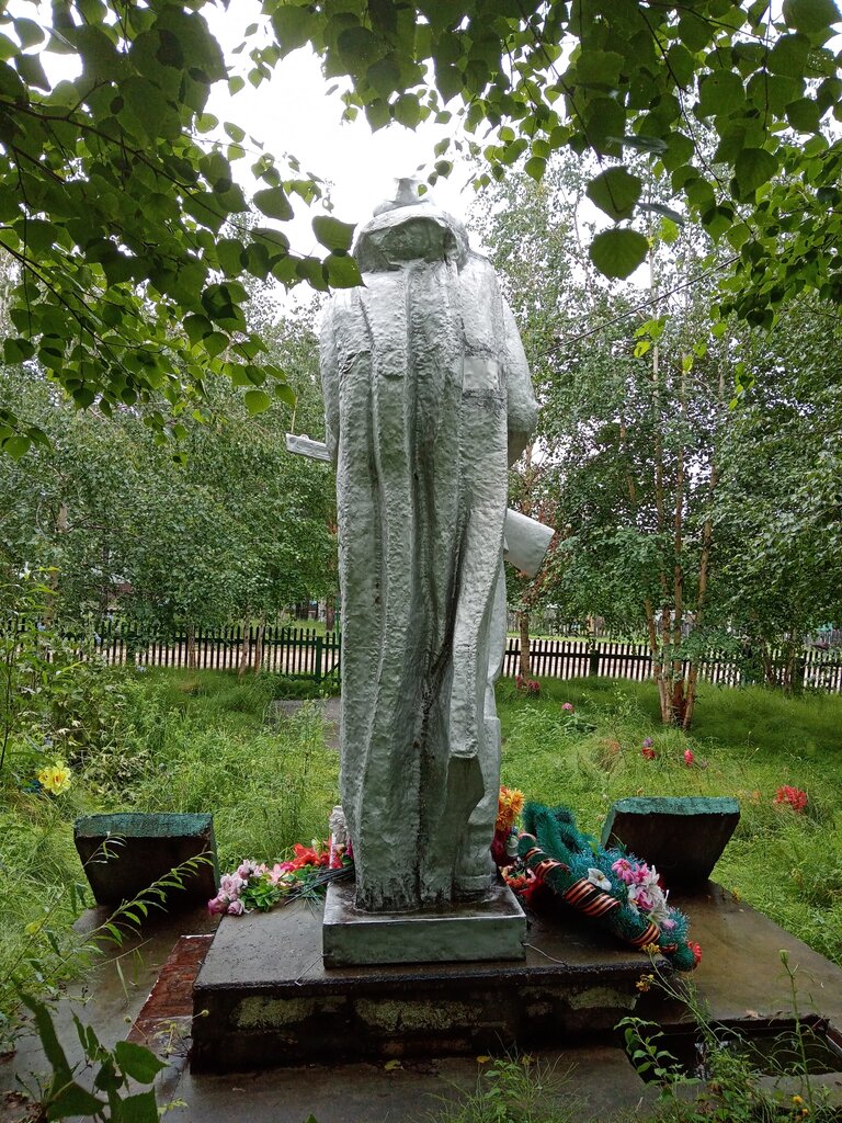 Anıt, heykel Воинам-землякам, погибшим на фронтах Великой Отечественной войны, Amursk Bölgesi, foto