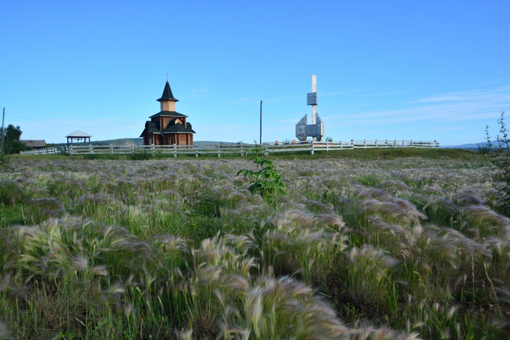 Ortodoks kiliseleri Церковь святого великомученика Георгия Победоносца, Krasnoyarski krayı, foto