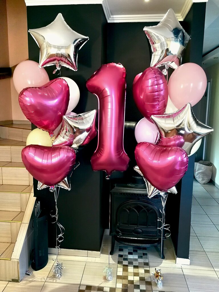 Kutlama ürünleri Sharikoff24, Moskova, foto
