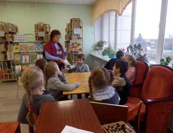 Kütüphaneler Черкутинская библиотека, Vladimirskaya oblastı, foto