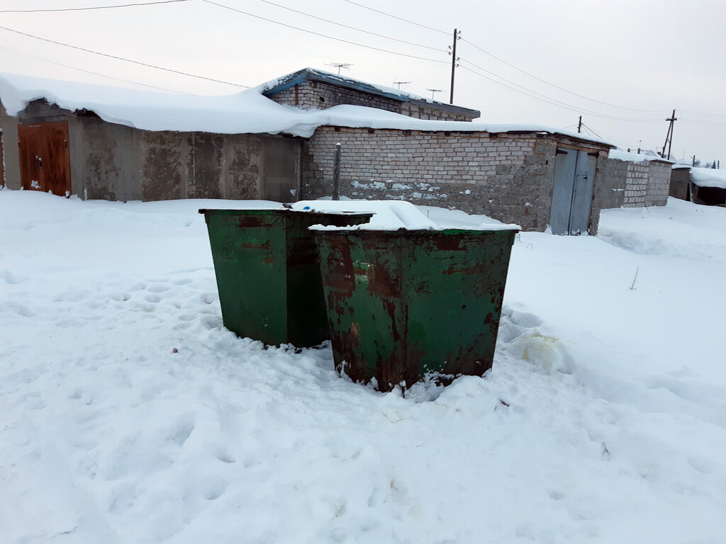 Çöp alanları Trash and garbage disposal area, Naryan‑Mar, foto