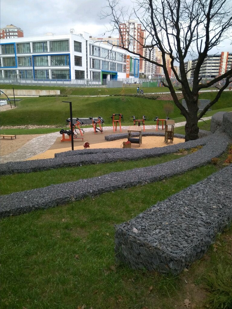 Spor alanı Спортивная площадка, Moskova, foto