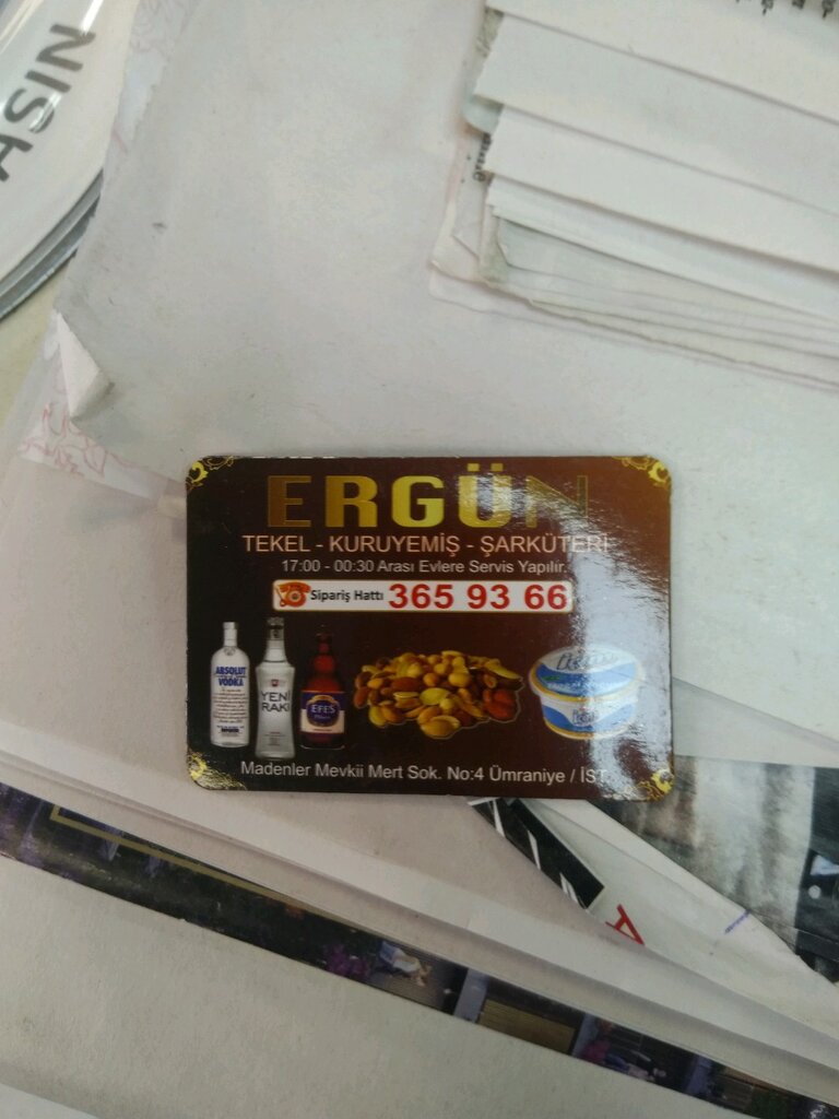 Alkollü içecekler Ergün Tekel, İstanbul, foto
