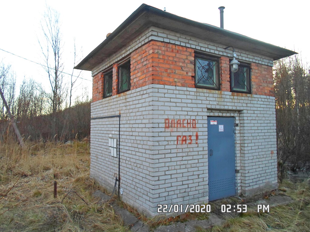 Mühendislik altyapısı Газораспределительный пункт № 124, Saint‑Petersburg, foto
