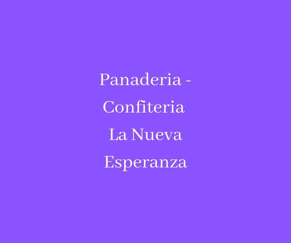 Ekmek fırını Panaderia - Confiteria la Nueva Esperanza, , foto