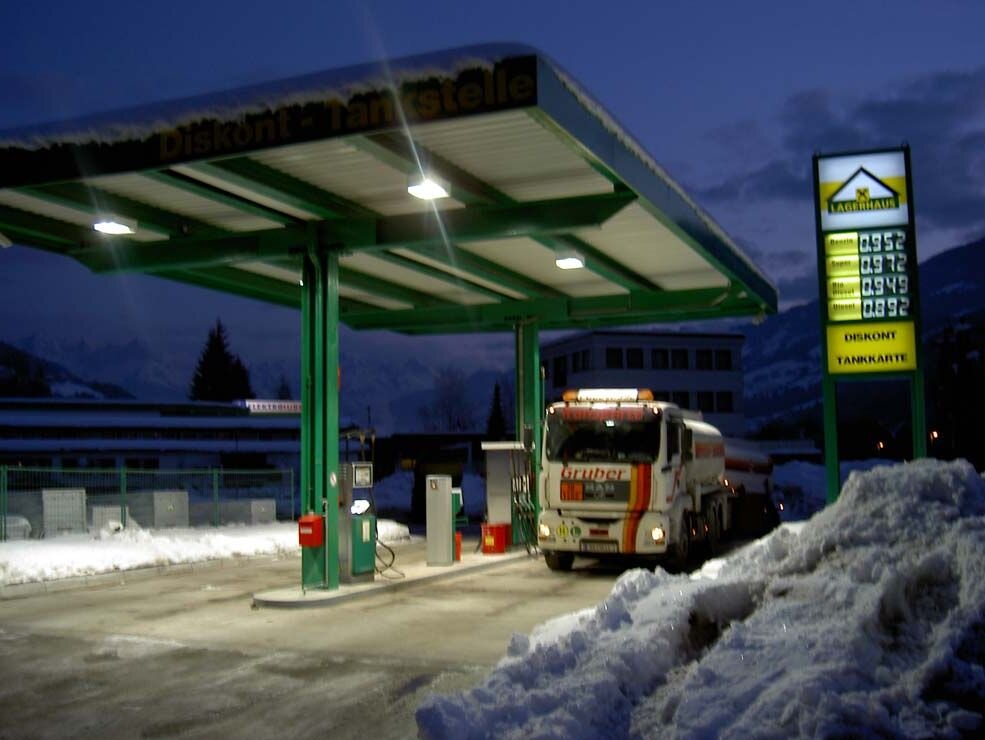 Otogaz dolum istasyonu Gruber Energie GmbH, Dünya, foto