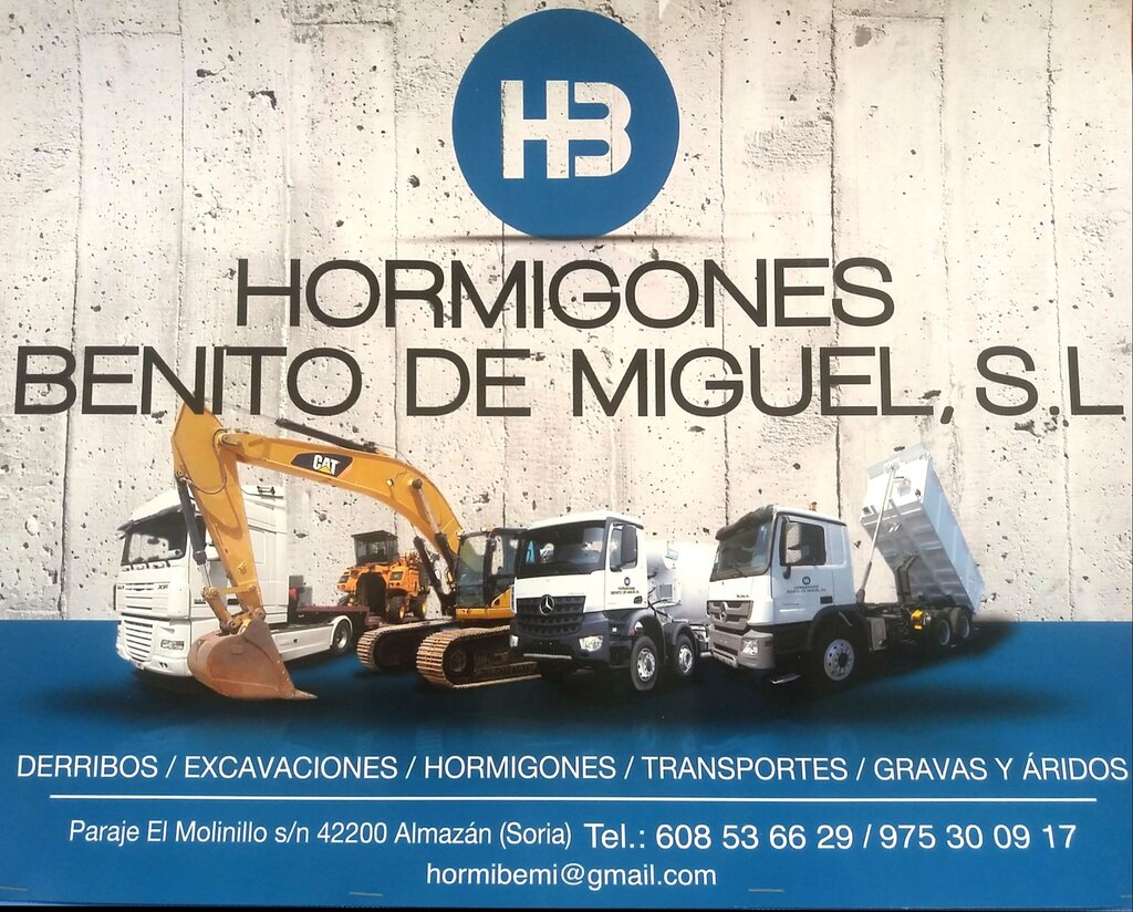 Beton ve beton ürünleri üreticileri Hormigones Benito De Miguel S. L., Kastilya ve Leon, foto