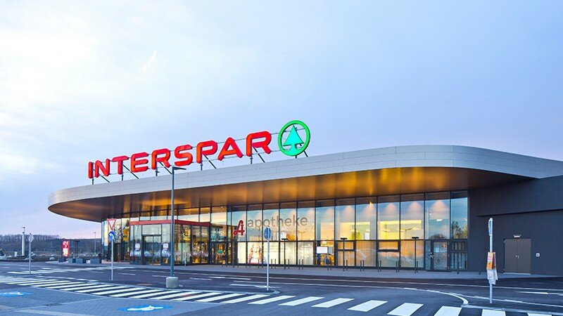 Süpermarket Interspar, Aşağı Avusturya, foto