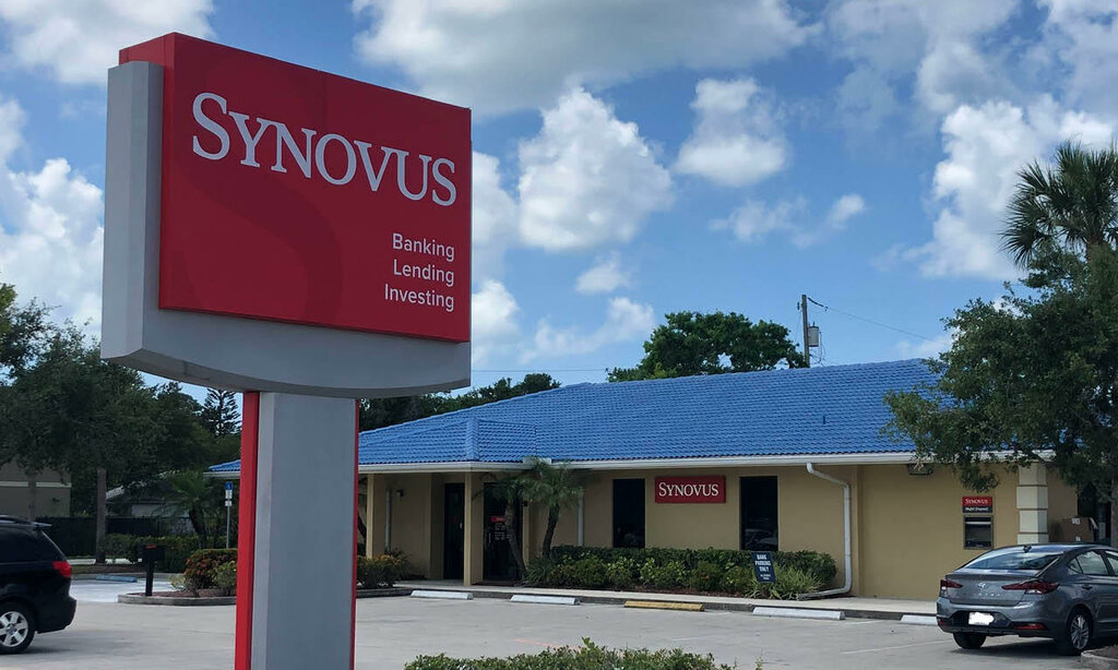 ATM'ler Synovus Bank, Florida Eyaleti, foto