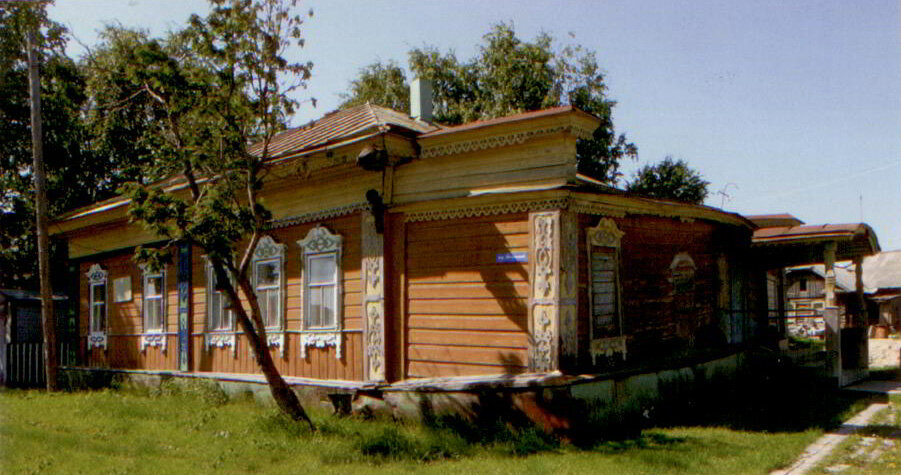 Müzeler ve sanat galerileri Музей-усадьба сельского купца Рязанцева, Hantı‑Mansi Özerk Okrugu, foto