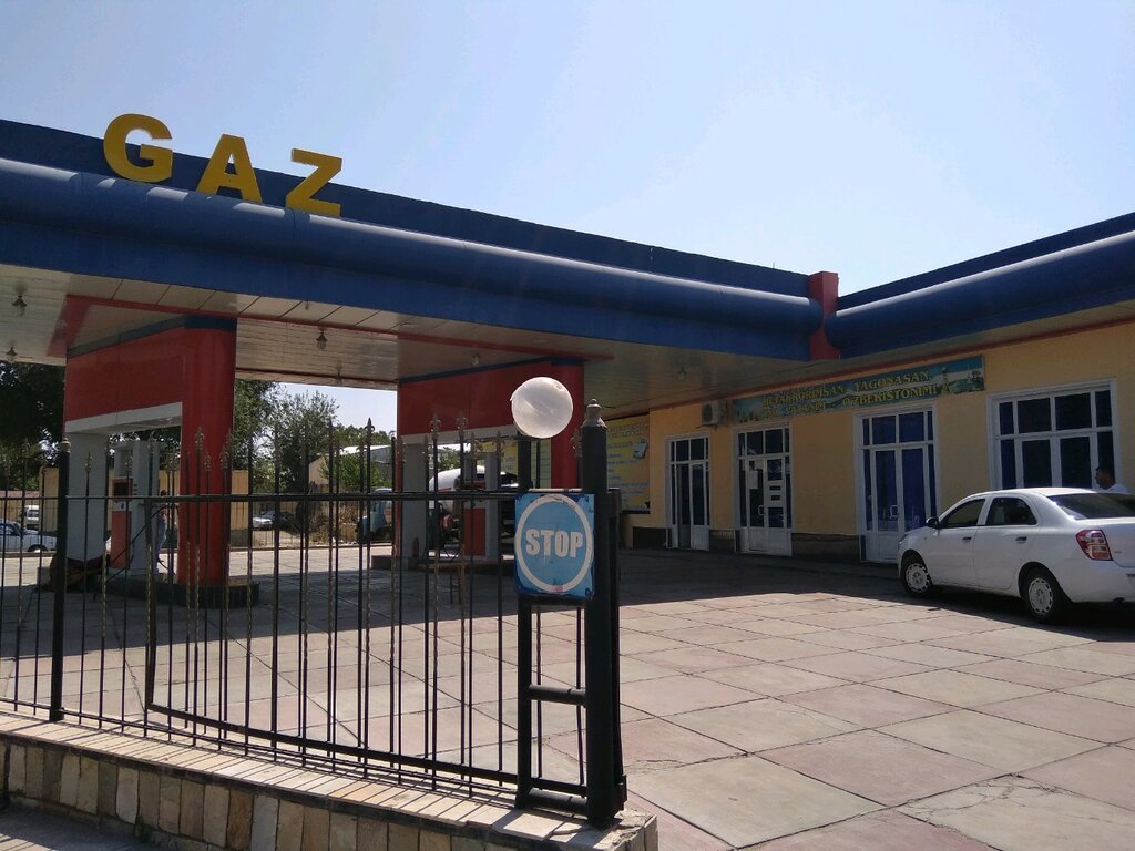 Otogaz dolum istasyonu Agns, Agzs, Agnks, Semerkant, foto