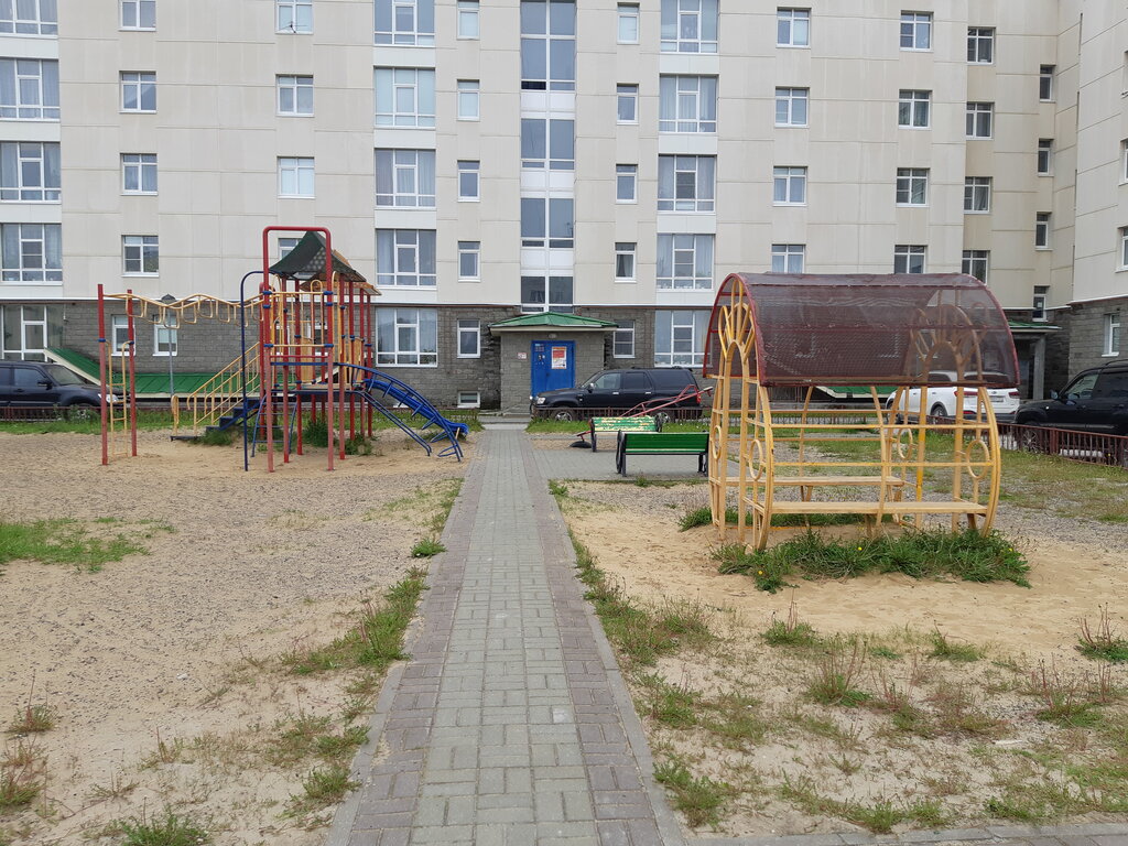 Oyun alanı Playground, Naryan‑Mar, foto