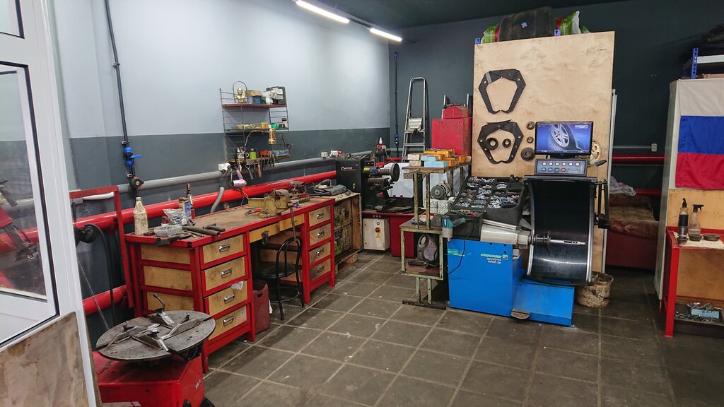 Oto lastik tamiri Шиномонтаж, Moskova, foto