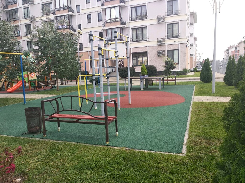 Spor alanı Площадка для воркаута, Krasnodarski krayı, foto