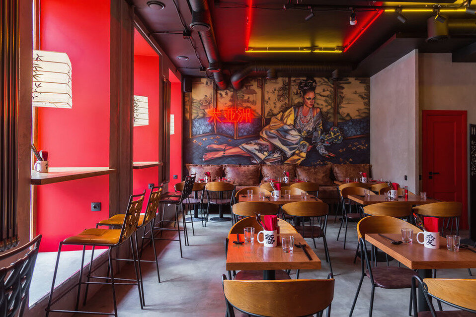Restoran BigAsia, Moskova, foto