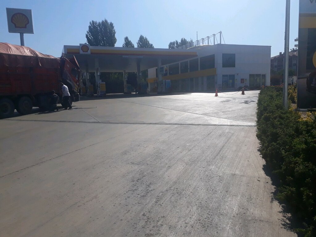 Benzin istasyonu Shell & Turcas Petrol, Ankara, foto