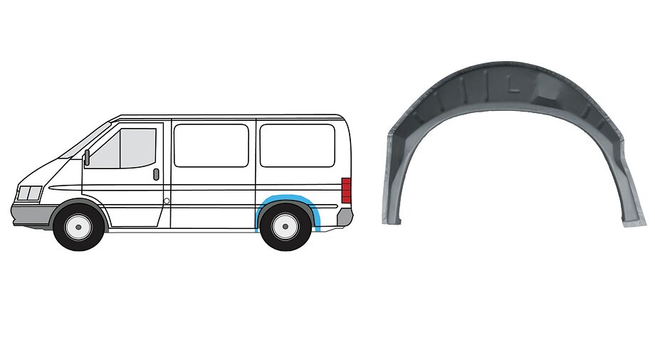 Otobüs yedek parça Zapchasti Ford Transit, Minsk, foto