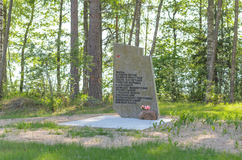 Anıt, heykel Памятник, Pskovskaya oblastı, foto