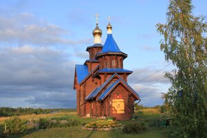 Tserkov Rozhdestva Khristova V Krasnoozernom (Leningrad Region, Priozerskiy District, Krasnoozyornoye selskoye poseleniye, derevnya Krasnoozyornoye), ortodoks kiliseleri  Saint‑Petersburg ve Leningradskaya oblastından
