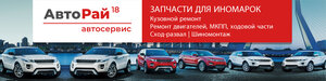 АвтоРай18 (Belova Street No:3), otomobil servisi  Glazov'dan