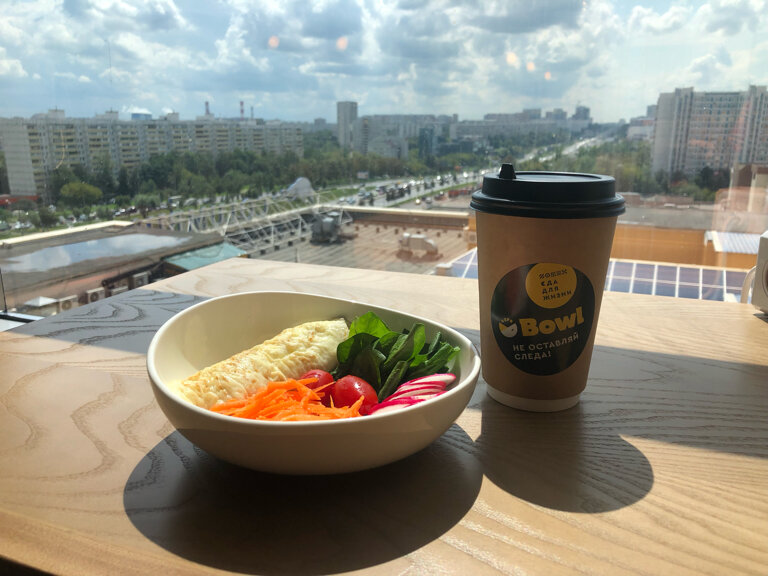Fast food Life Bowl, Moskova, foto