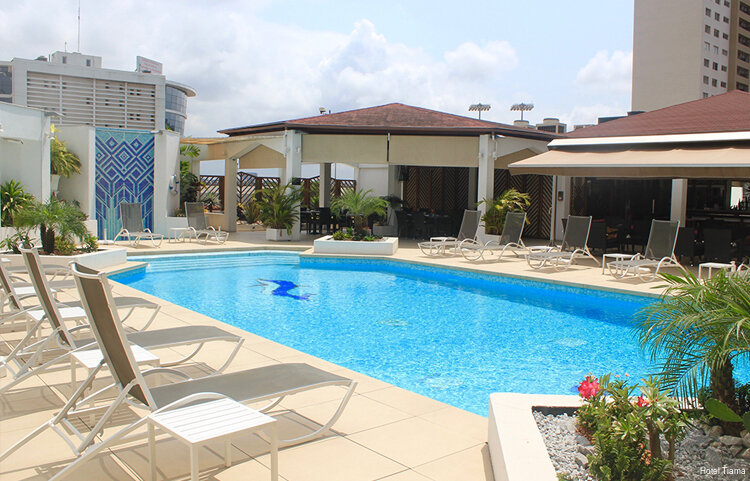 Otel Hôtel Tiama, Abican, foto