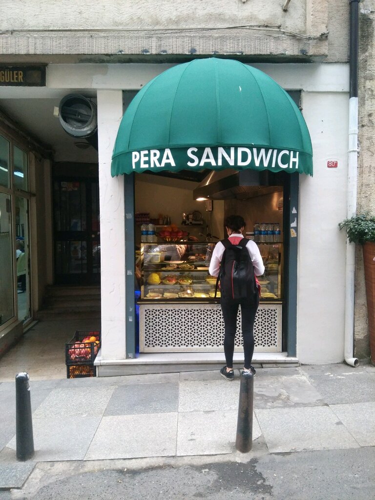 Kafe Pera Sandwich, İstanbul, foto