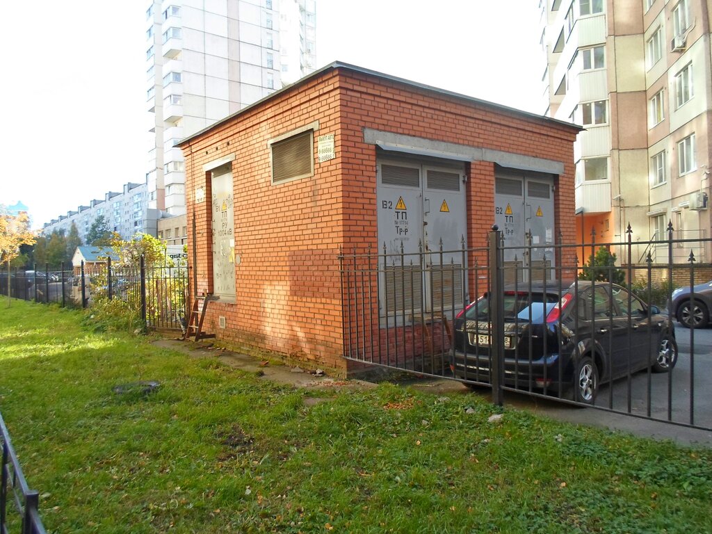 Mühendislik altyapısı Трансформаторная подстанция № 17714, Saint‑Petersburg, foto