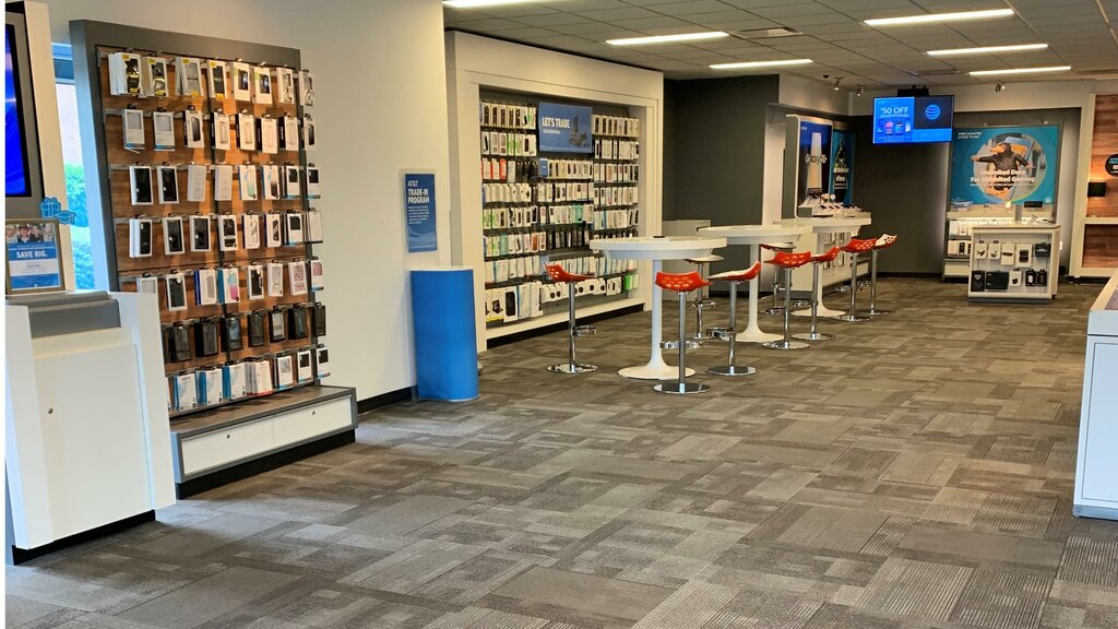 Cep telefonu ve aksesuarları satış mağazaları At&t Store, Kuzey Carolina Eyaleti, foto