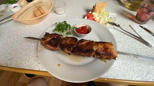 Шашлычная (Kurgan Region, Shchuchanskiy munitsipalny okrug, R-254 Irtysh, 63-y kilometr), kafe  Kurganskaya oblastından