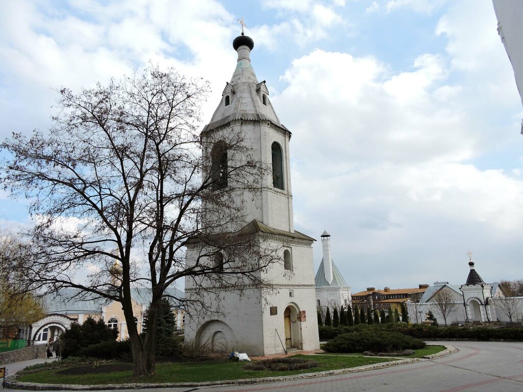 Turistik yerler Колокольня Алексеевского монастыря 1674 г., Voronej, foto
