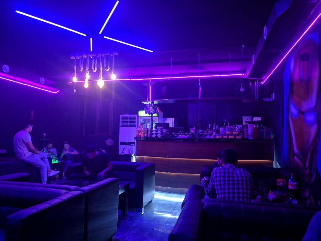 Nargile kafeler Hookahmania, Taşkent, foto