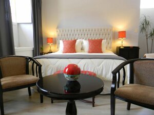 Primera Hacienda Hotel Boutique (Coquimbo Region, Provincia de Elqui, Comuna de La Serena, Serena), otel  La Serena'dan