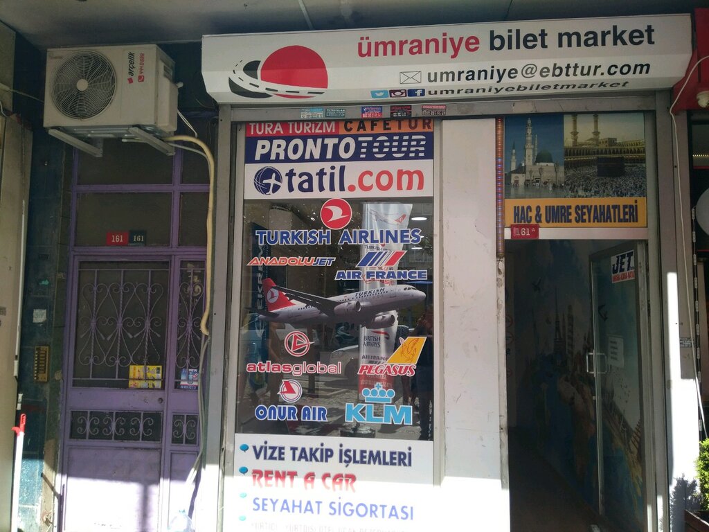 Uçak ve demiryolu biletleri İkram Turizm Hac Ve Umre Organizasyonu, İstanbul, foto
