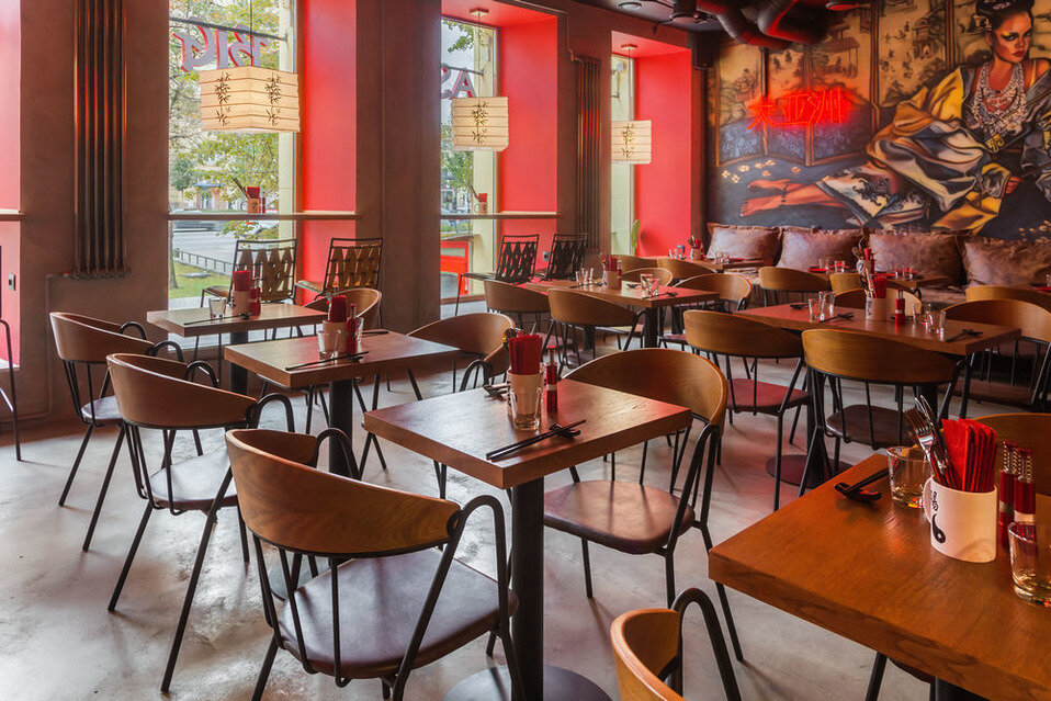 Restoran BigAsia, Moskova, foto